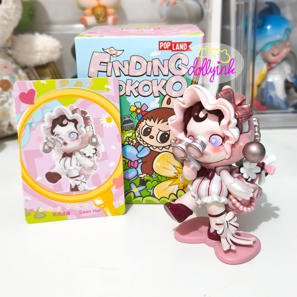 [READY SELECTED SKULLPANDA]POPMART FINDING MOKOKO SERIES FIGURE - SEEN ...