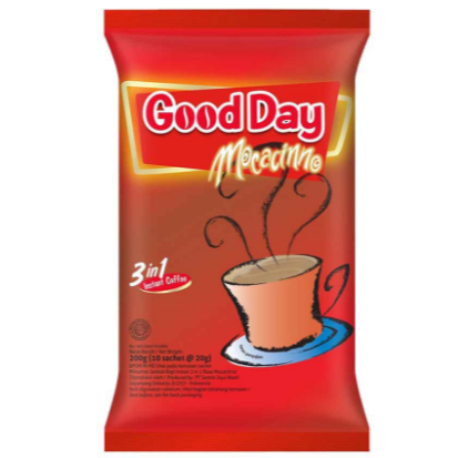 Good day instant coffee 3 in 1 mocacinno chococinno 1 pack | Shopee ...