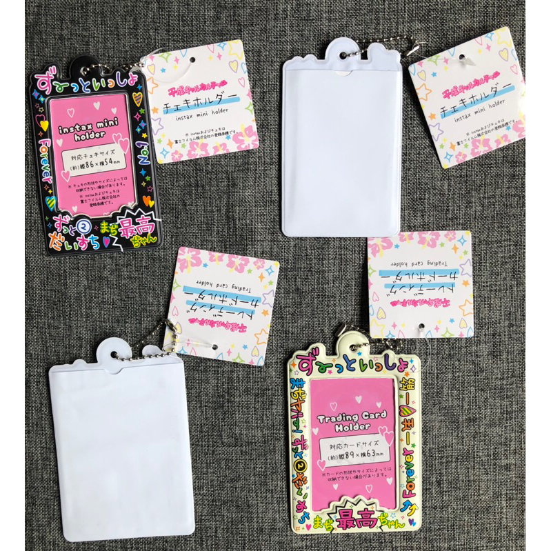 Id case pass photo case cheki holder car card holder bears original ...