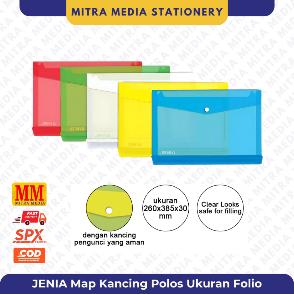 (PCS) JENIA BUTTON MAP / CLEAR PLASTIC MAP / FOLIO PLASTIC STOPMAP ...