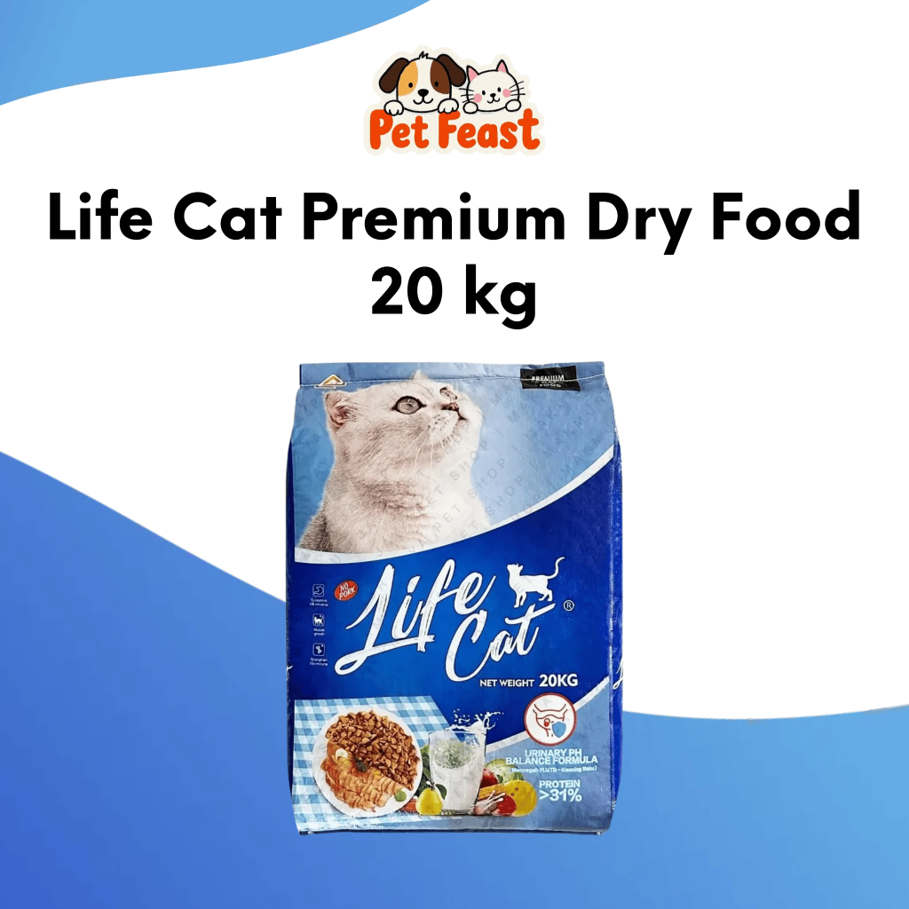 Life Cat Lifecat Premium Dry Food 20 kg Cat Food | Shopee Malaysia