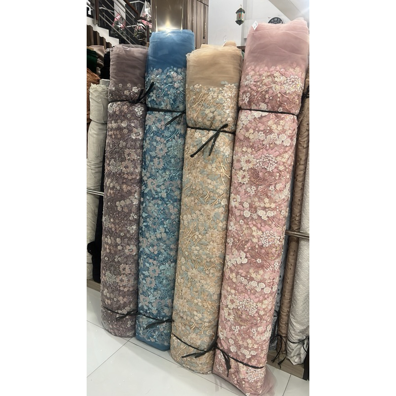 Zinnia Elegance Tulle (price per 0.5m) | Shopee Malaysia