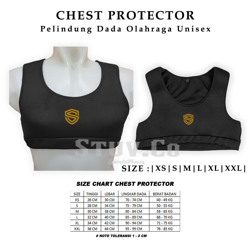 FOOTBALL VEST STUVCO CHEST PROTECTOR UNISEX CHEST PROTECTOR SPORTS ...