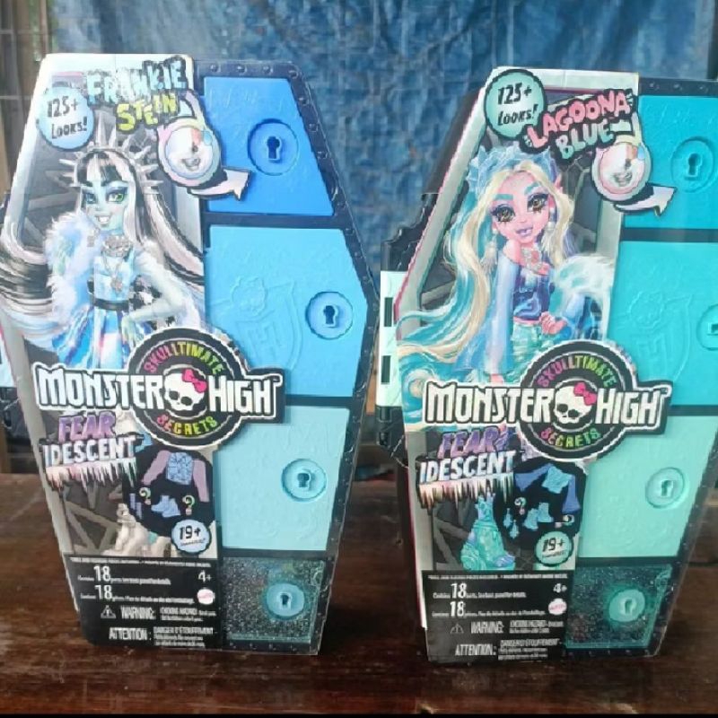 Monster high legenda blue and Franky stain 2 box package | Shopee Malaysia
