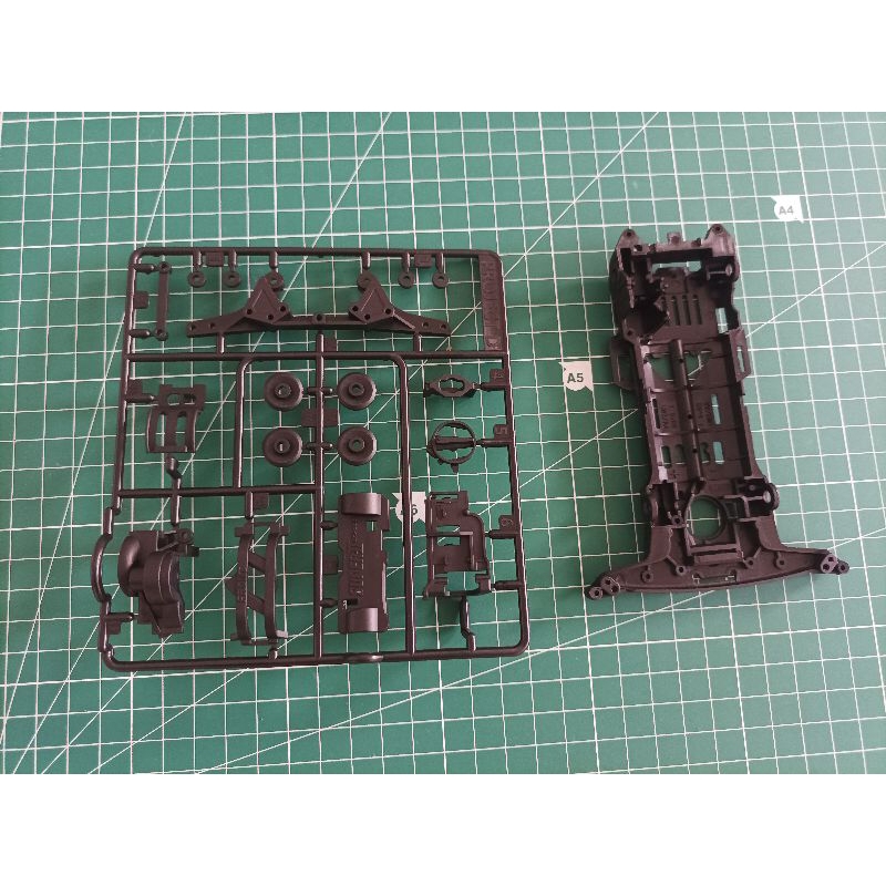 Chassis plus gearbox S2 carbon Project D | Shopee Malaysia