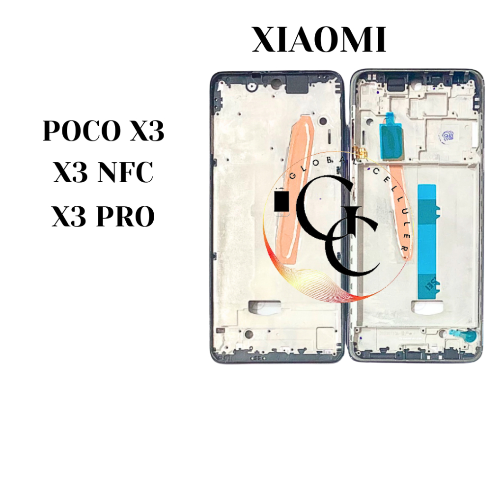 Original Xiaomi Poco X3 X3 NFC X3 Pro Lcd Frame (Middle Bone of Lcd ...