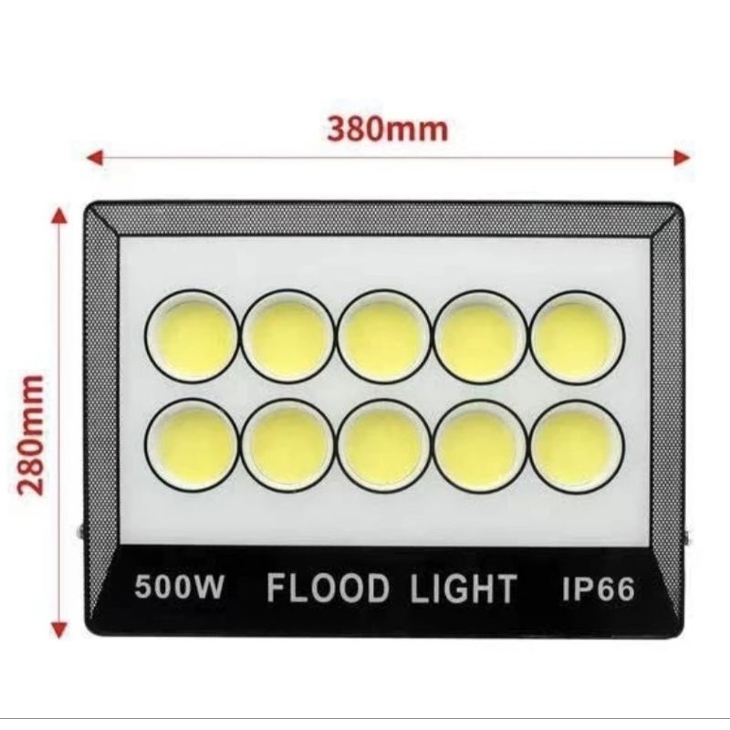 500W COB LED FloodLight Spotlight Flood light 500 W Watt BRIGHTLITE ...
