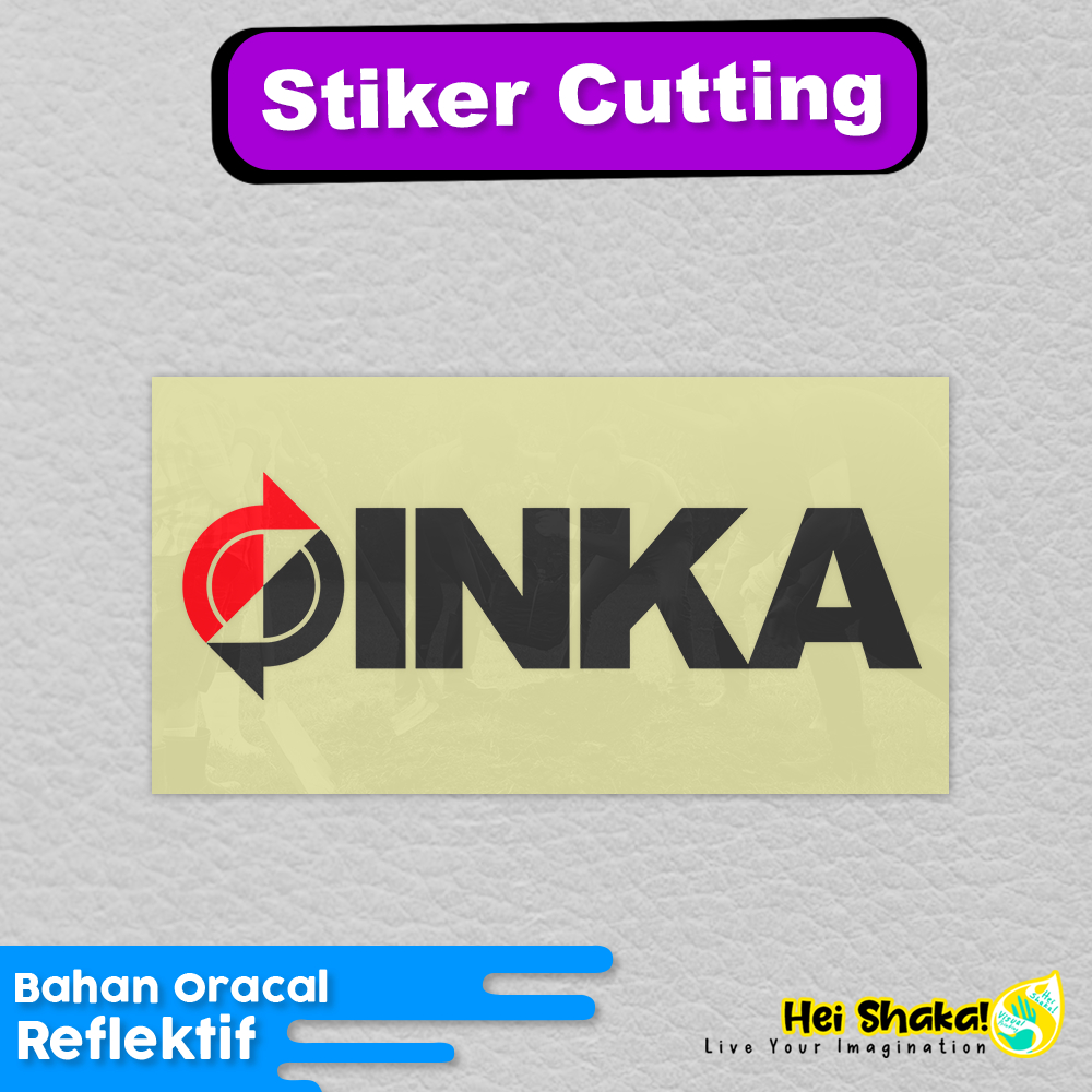 INKA Railway Industrial Sticker BUMN Company Logo Sticker Cutting for ...