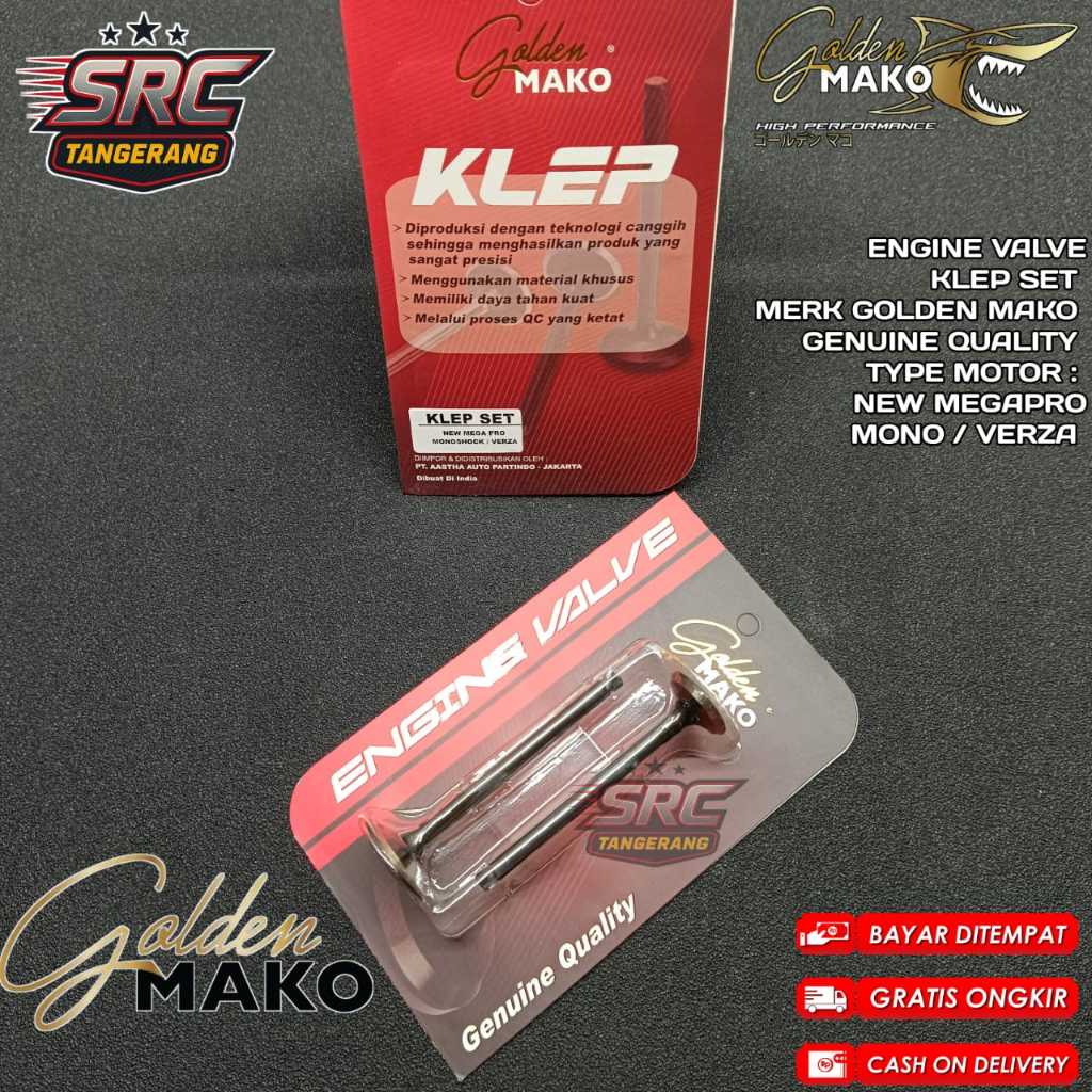 HONDA MEGAPRO NEW MONO CRF 150 VERZA CB150 MAKO MOTORCYCLE VALVE SET ...