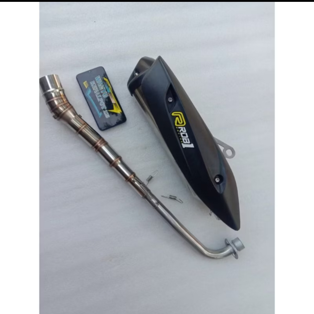 Exhaust rob 1 standard racing FOR XRM 110/125 WAVE 100/110/125 BONUS ...