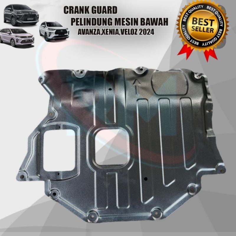 MESIN Crank Guard Avanza Xenia Veloz 2022 2023 2024 2025 Iron Lower ...