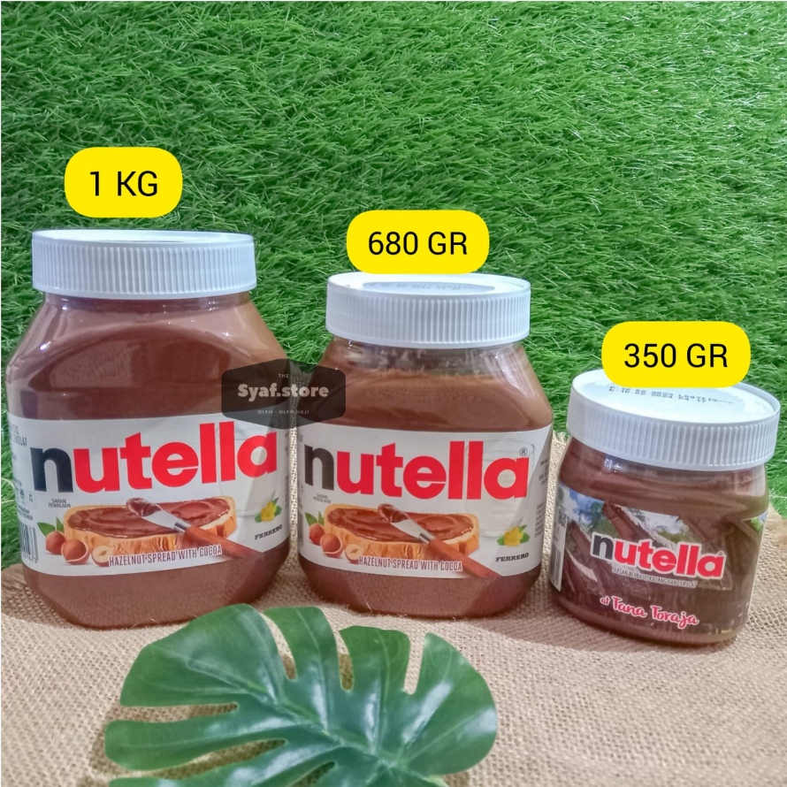 Nutella Chocolate Spread|Nutella Hazelnut Spread | 350gr | 680gr | 1kg ...