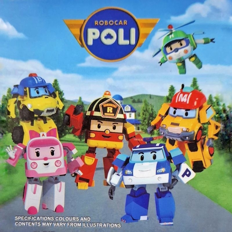 The robocar poli Action figure can turn into cars and robots | Shopee ...