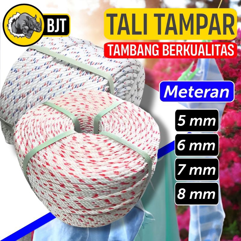 PPD Slap/Tambang Rope 5 mm, 6 mm, 7 mm and 8 mm High Quality Meter ...