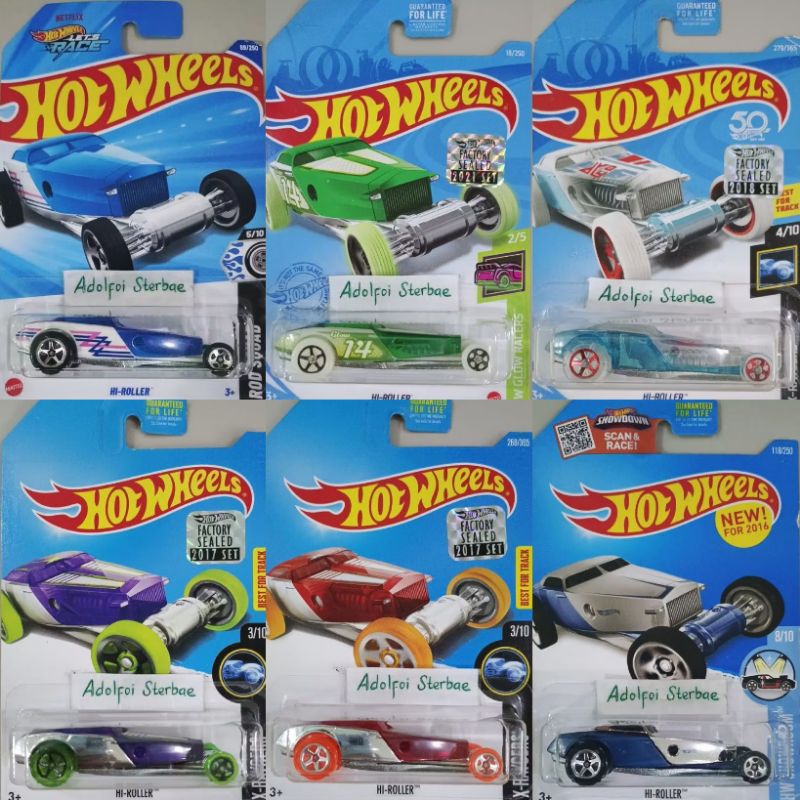 Hotwheels hot wheels hi-roller hi roller factory sealed best for track ...