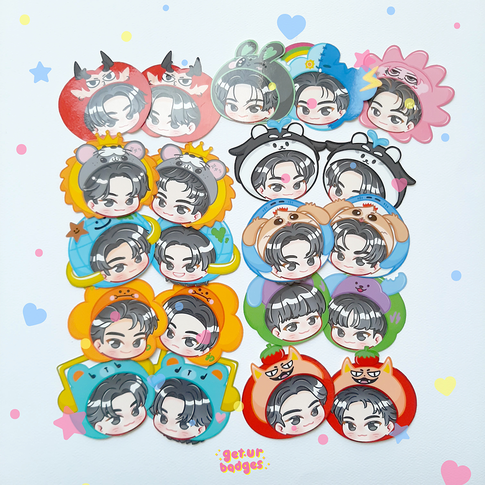 GMMTV Mascot Vinyl Sticker Die Cut Borderless | Thaientu | THAI ...