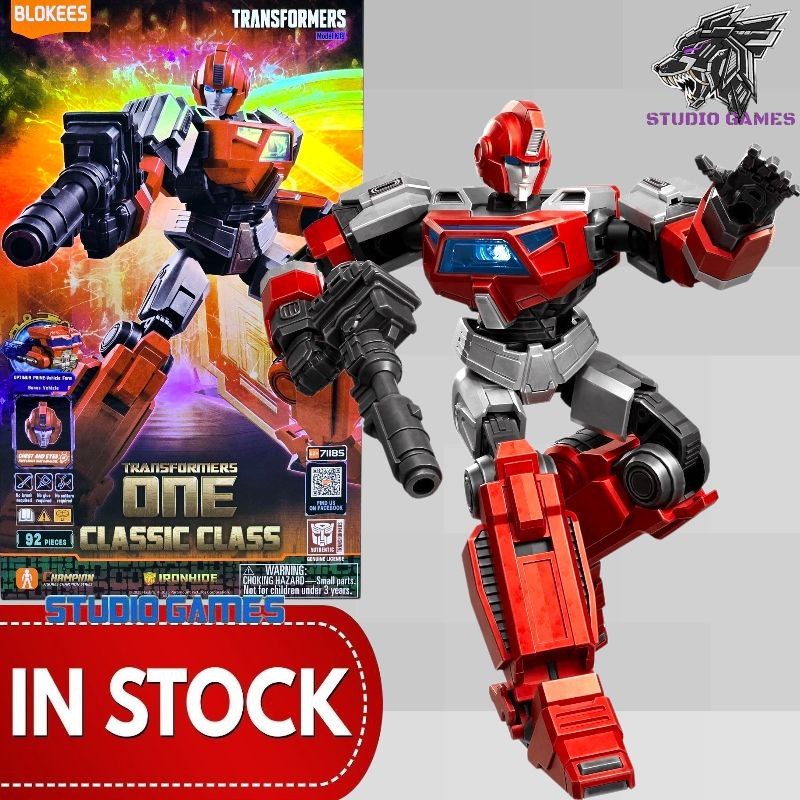 BLOKEES 71185 Transformers ONE Ironhide Classic Class Model Kit BULIKE ...
