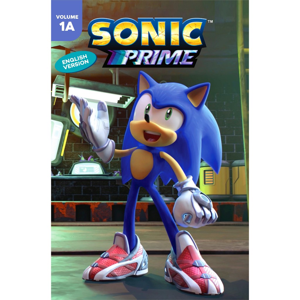 Sonic Prime Comics - volume 1A - English edition - comics book Sonic ...