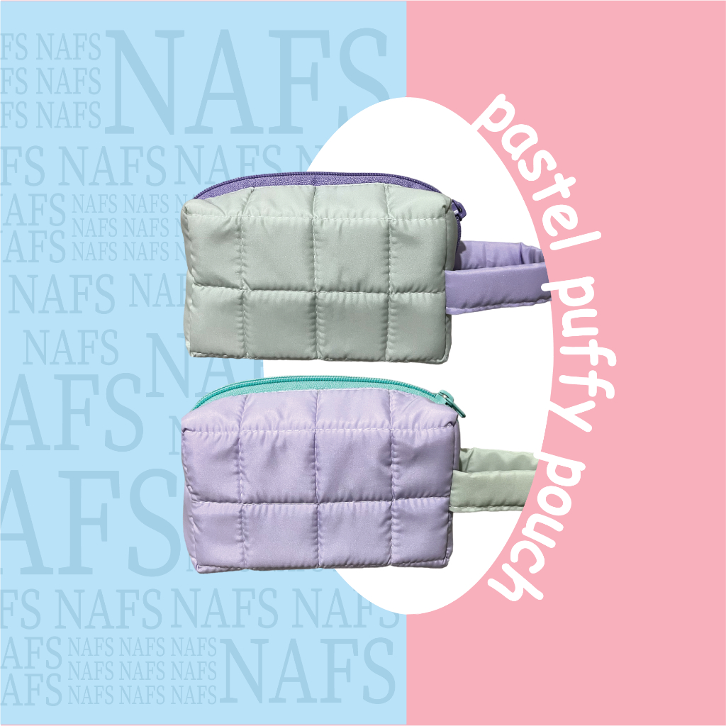 NAFS - cute korean pouch makeup travel | Korean pastel pencil case ...