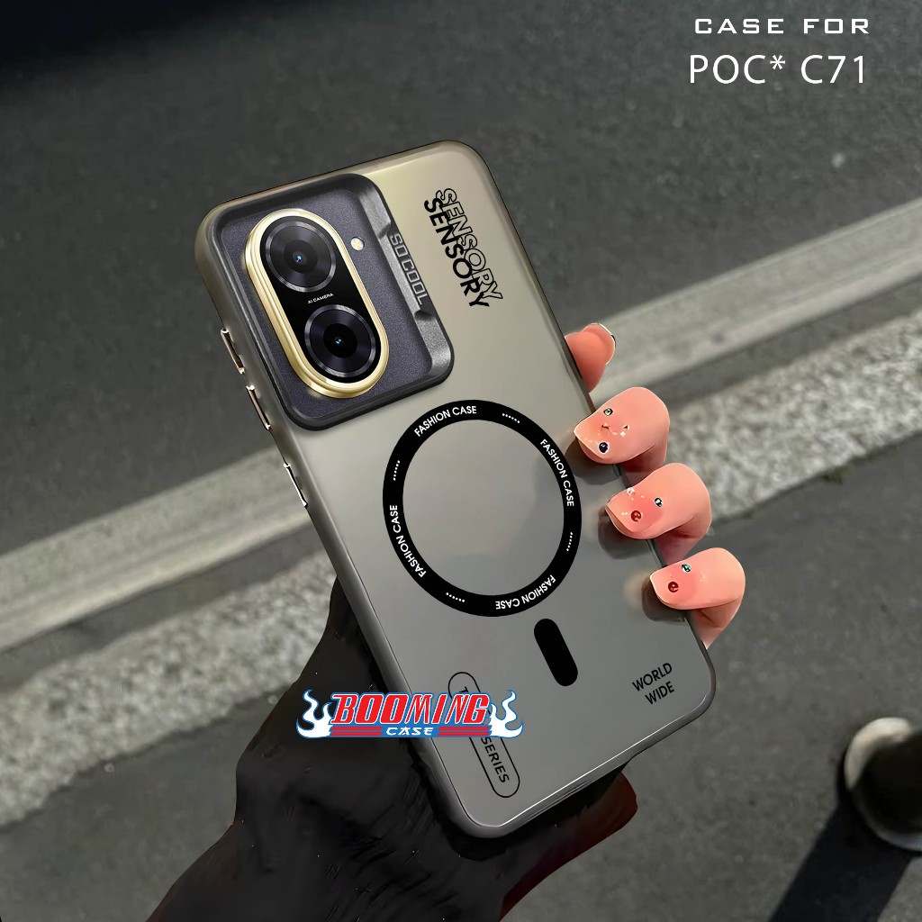 CASE POCO C71 - SO COOL HOLOGRAM PREMIUM MATTE - 2K24 MGSF Motif ...
