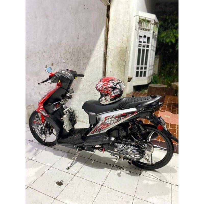 STRIPING STICKER BEAT CARBU TRANSPARENT DESIGN CUSTOM LIST START SERIES ...