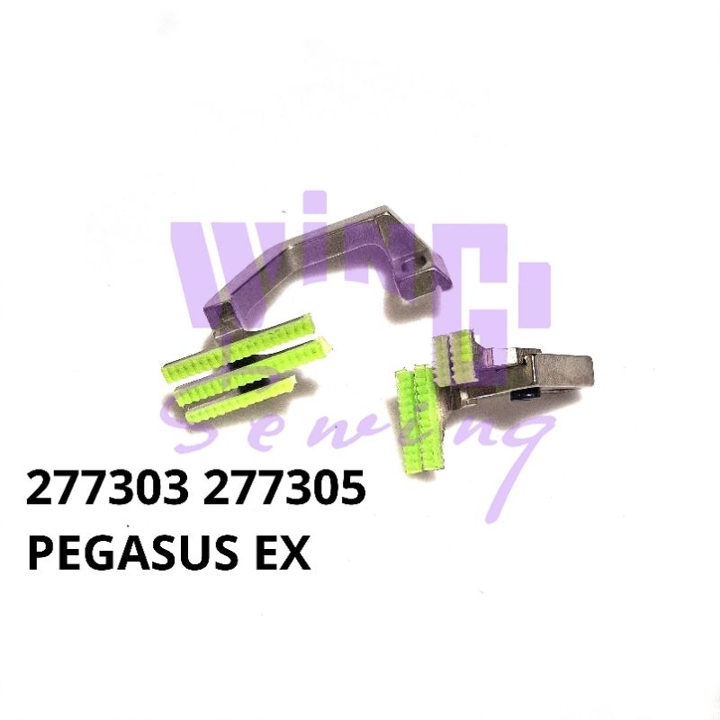 MESIN 277303 277305 PEGASUS EX PLASTIC Teeth Feed Dog Thread 4 Overlock ...