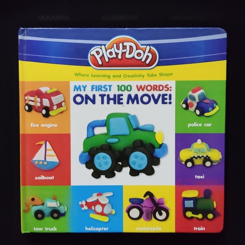 Original Book • My Jumbo Boardbook Play-Doh / My First 100 Words: On ...