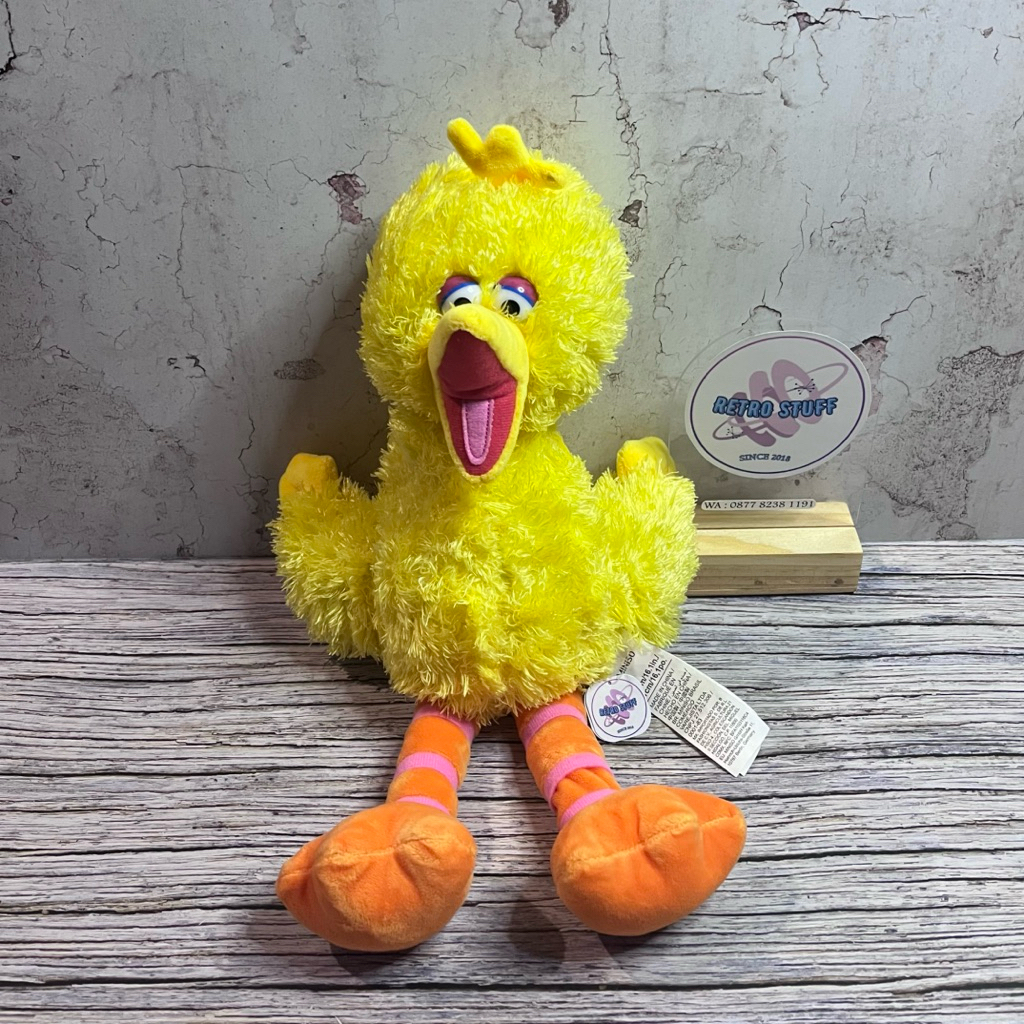 Jumbo Big Bird Sesame Street Doll 41 Cm Original Miniso | Shopee Malaysia
