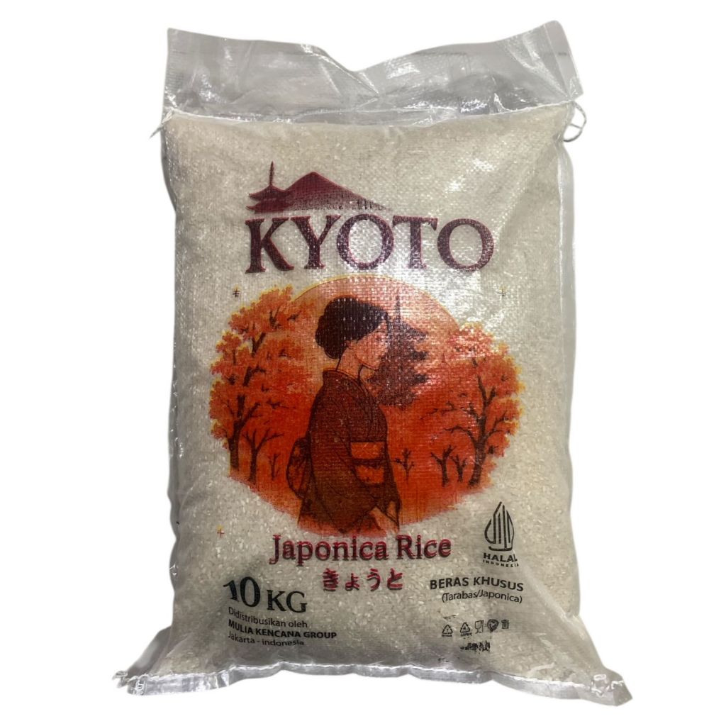 JAPONICA RICE TARABAS | KYOTO JAPANESE RICE 10 KG - HALAL IMPORTED ...