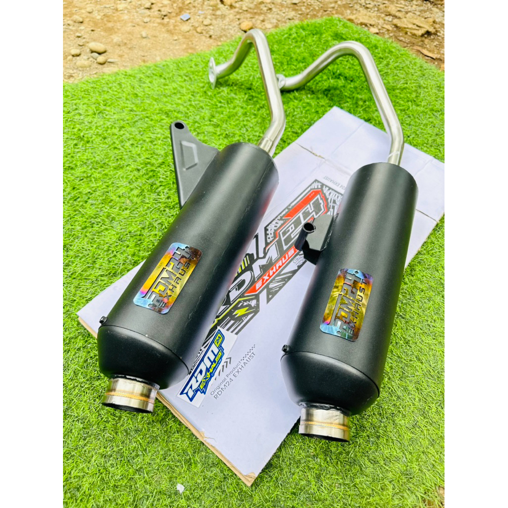 RDM24 EXHAUST Silent Killer power pipe Mio Sporty Mio Soulty Beat Fi ...