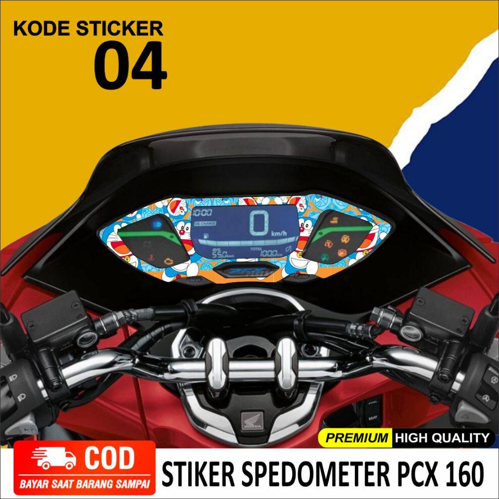 Honda pcx 160 spido speedometer protective stickers, Anime variations ...