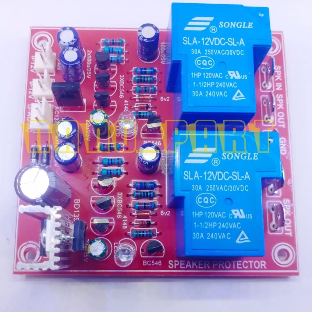 Stereo speaker kit complete with 4th image socket & skun | Shopee Malaysia