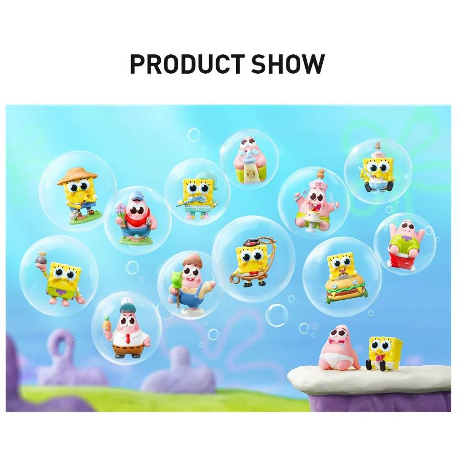 SpongeBob Best Friends Series Figures (PopMart) | Shopee Malaysia