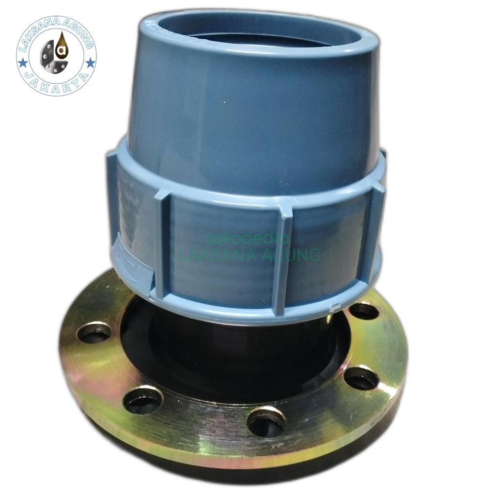 Flange adapter 110 x 4'' inch | HDPE pipe compression adapter Flange ...
