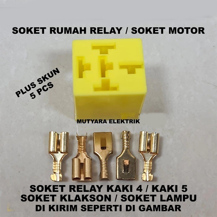 Horn Relay Socket / Relay House / Light Relay Socket / Universal Horn ...