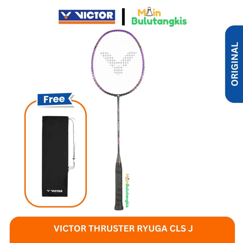 Original Victor Thruster Ryuga CLS J Badminton Racket | Shopee Malaysia