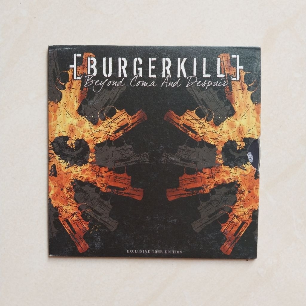 CD BURGERKILL ALBUM BEYOND COMMAND AND DESPAIR EXCLUSIVE TOUR EDITION ...