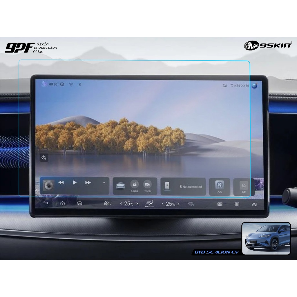 LAYAR PPF Interior Head Unit Screen Protector BYD Sealion EV - Premium ...