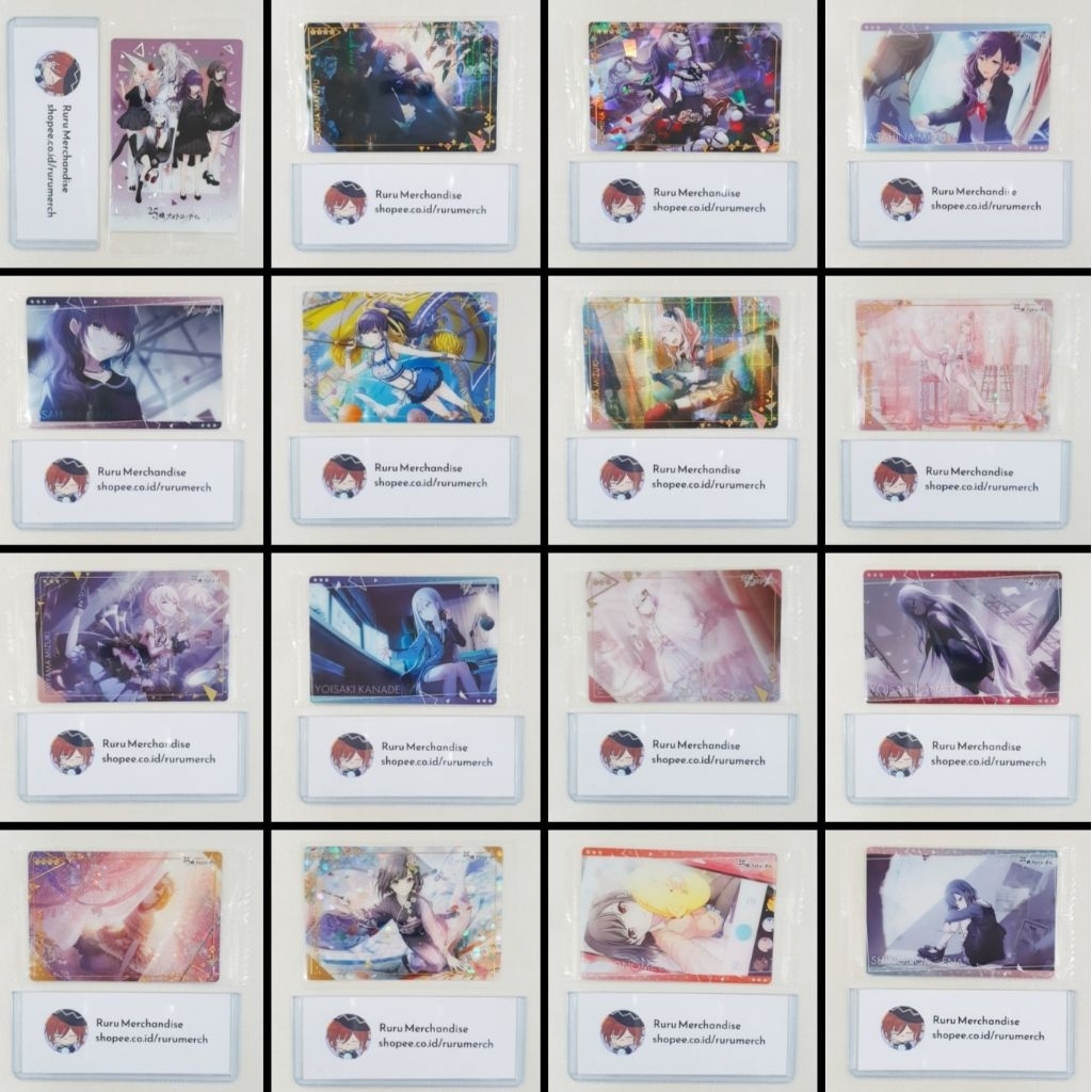 Project Sekai Proseka Wafer Card 25ji Nightcord de | Shopee Malaysia