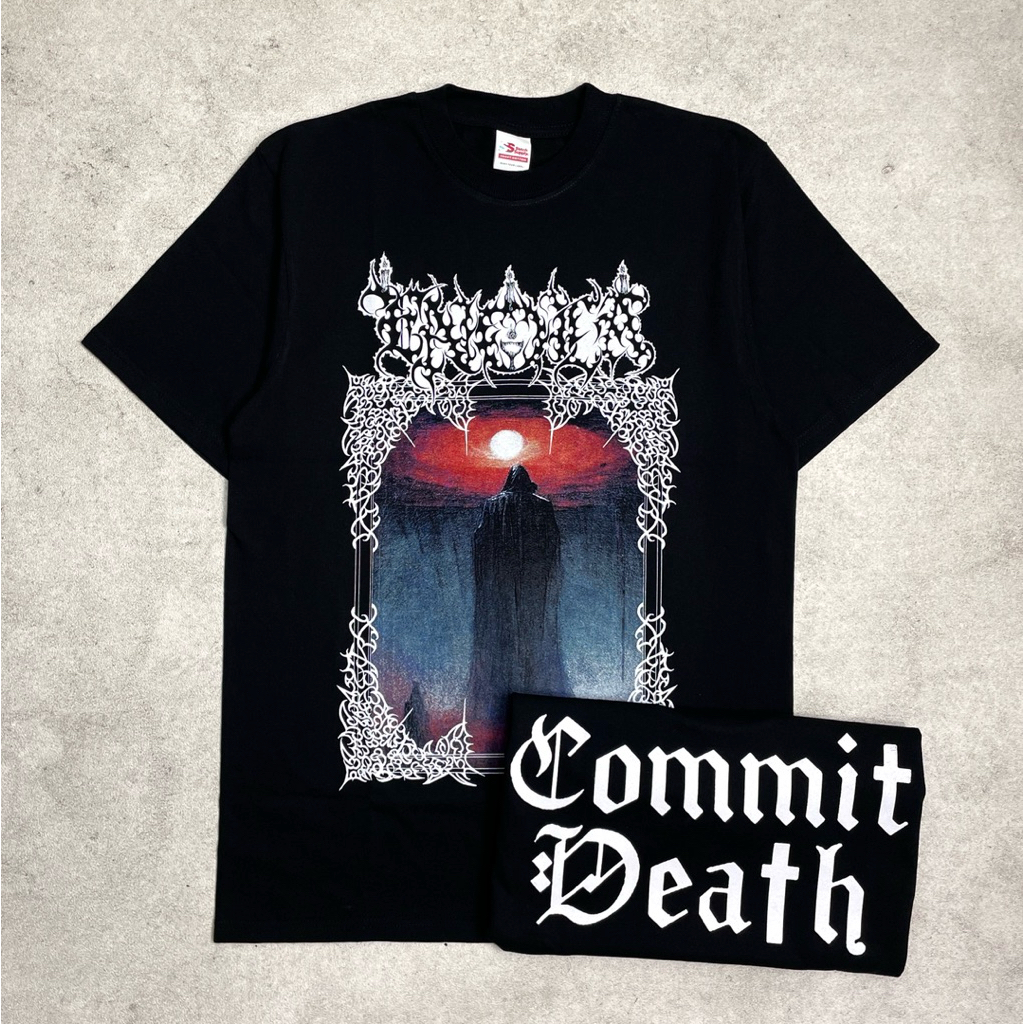 Enola - Commit Death | Tshirt Black Original Merchandise | Shopee Malaysia