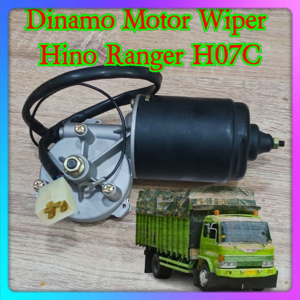 MOTOR / DYNAMO WIPER TRUCK HINO RANGER H07C / HINO MA 24V | Shopee Malaysia