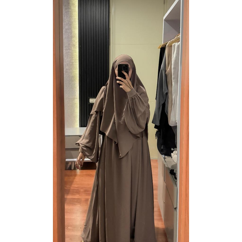 Zaidda-Humaira Abaya and French Khimar | Shopee Malaysia