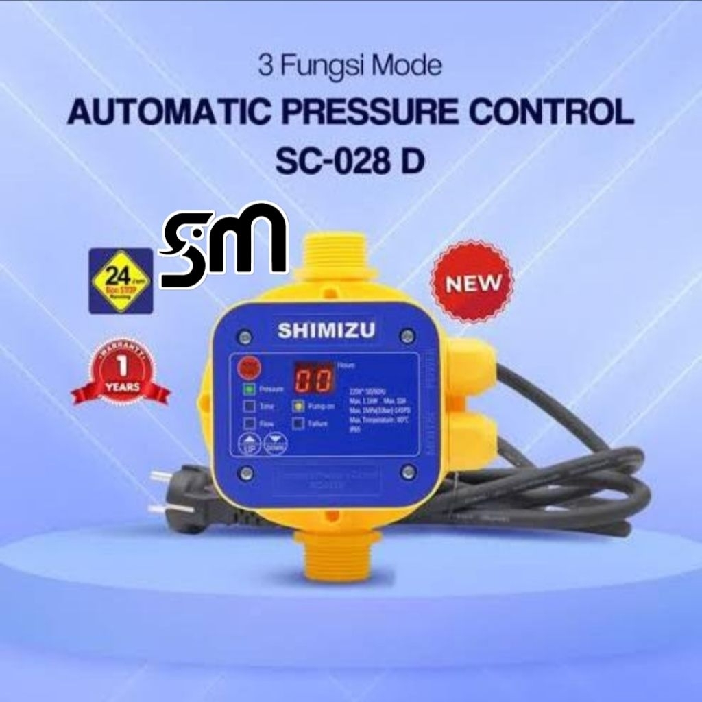 Automatic Pressure Control Shimizu SC-028D 028 D Automatic APC booster pump | Shopee Malaysia