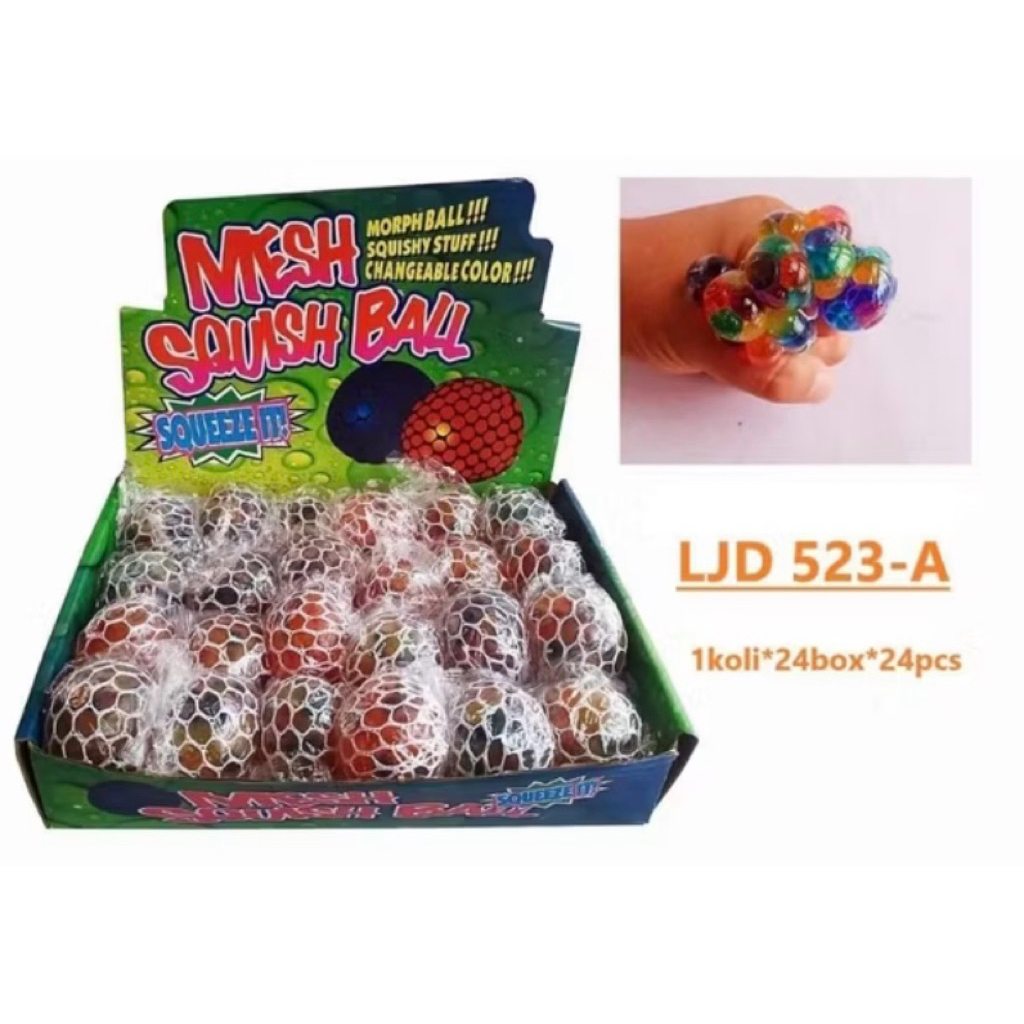 ONIXACC-STRESS BALL/ SMASH BALL / SQUEEZE FRUIT CONTENTS 24PCS | Shopee ...
