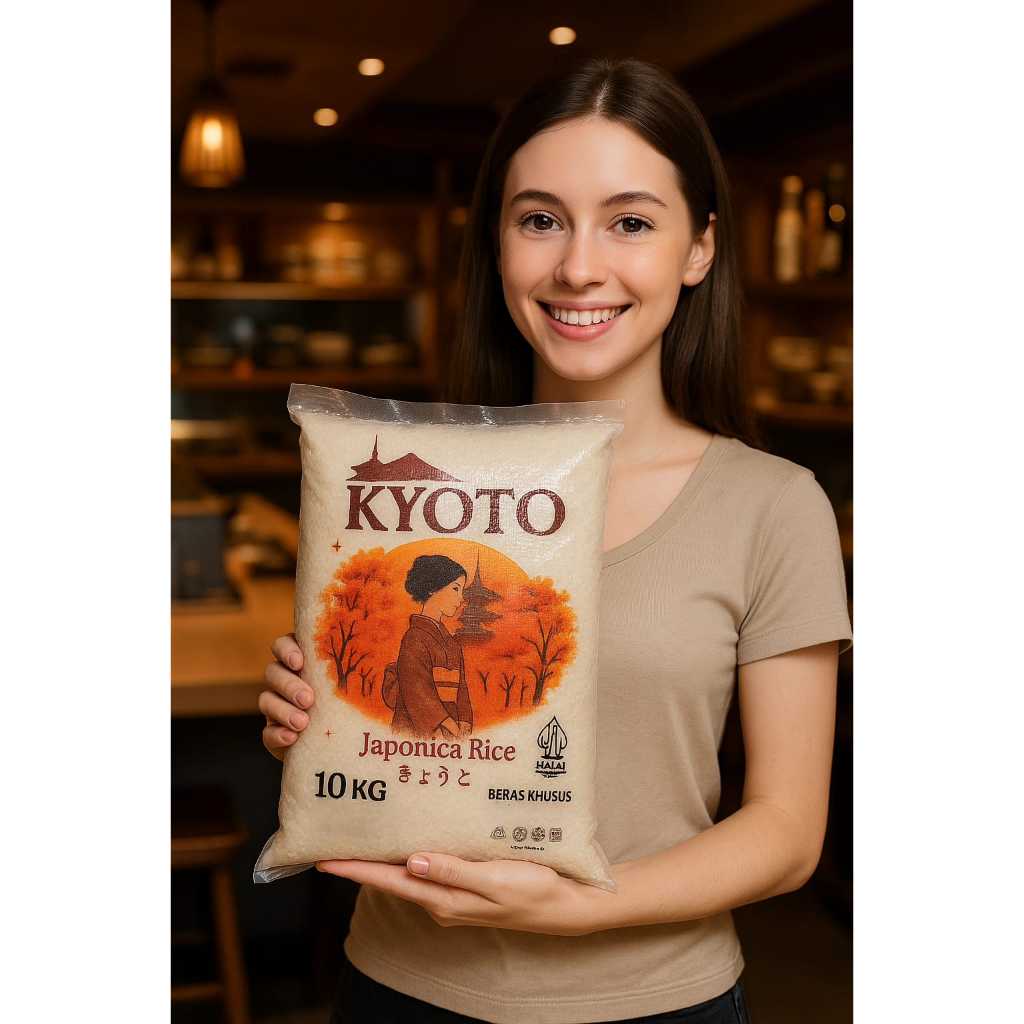 KYOTO JAPANESE RICE 10 KG / HALAL SUSHI RICE / PULEN RICE | Shopee Malaysia