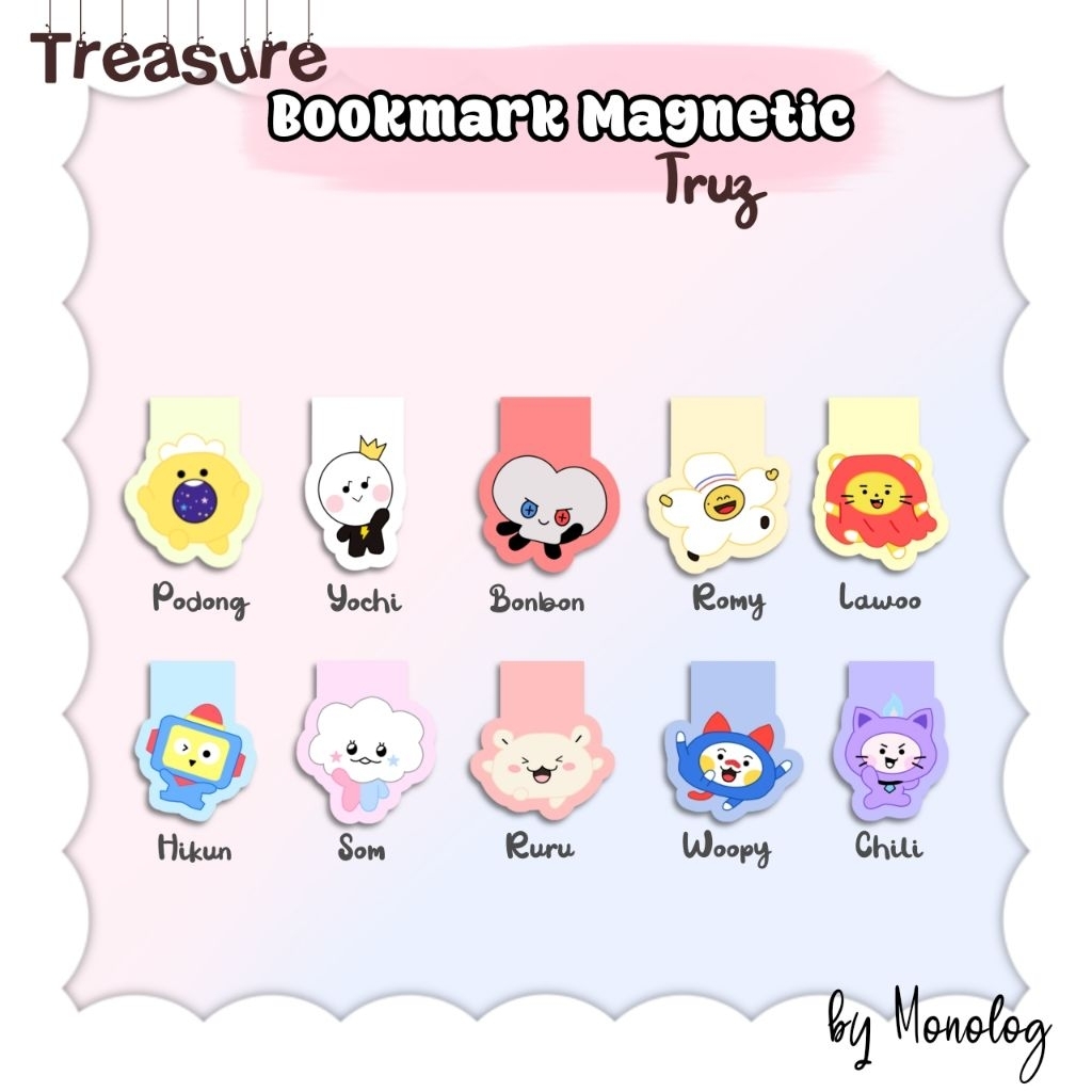 Magnetic Treasure Bookmark | Shopee Malaysia