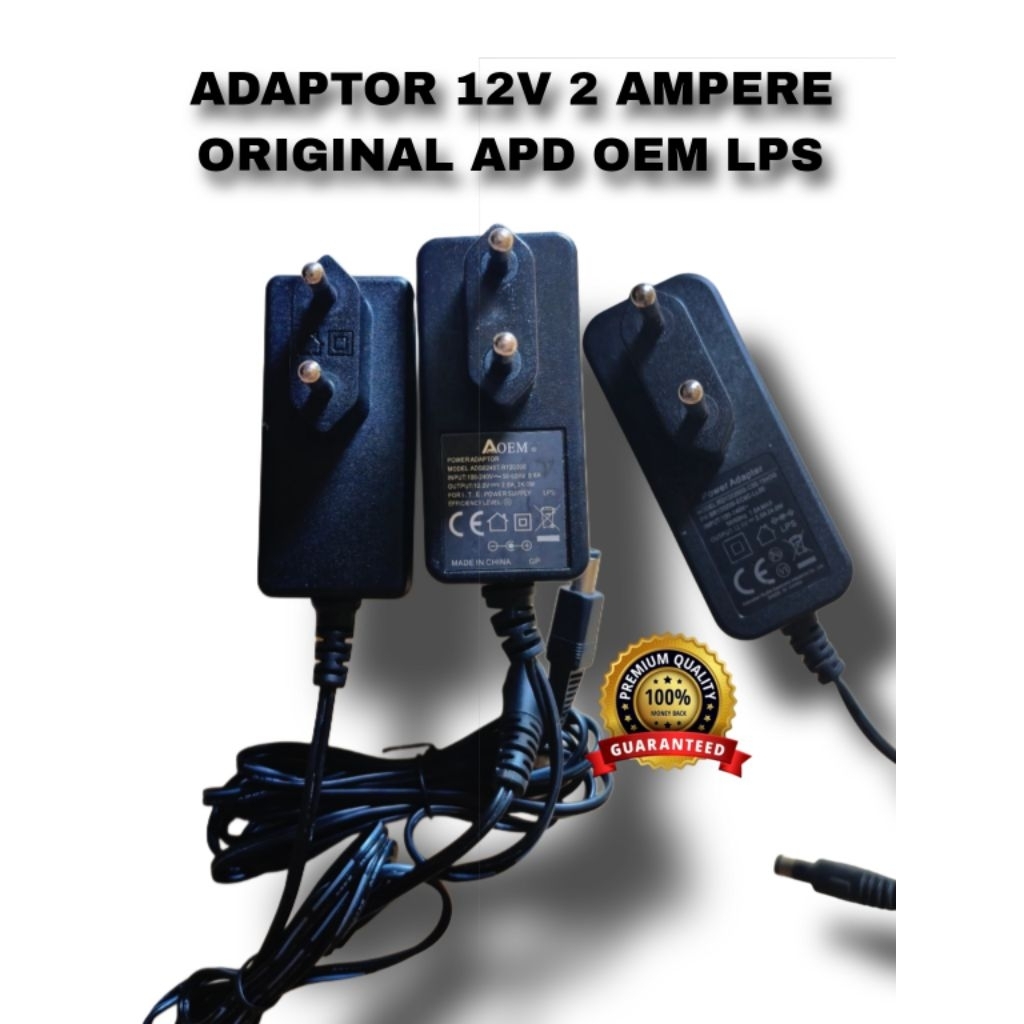 ONT/STB/CCTV/ROUTER Adapter 12 Volt 2 Amper Original Quality OEM LPS ...
