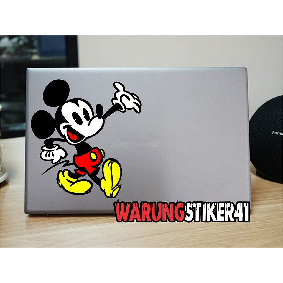 Mickey mouse laptop stickers 24 cute custom cutting stickers | Shopee ...
