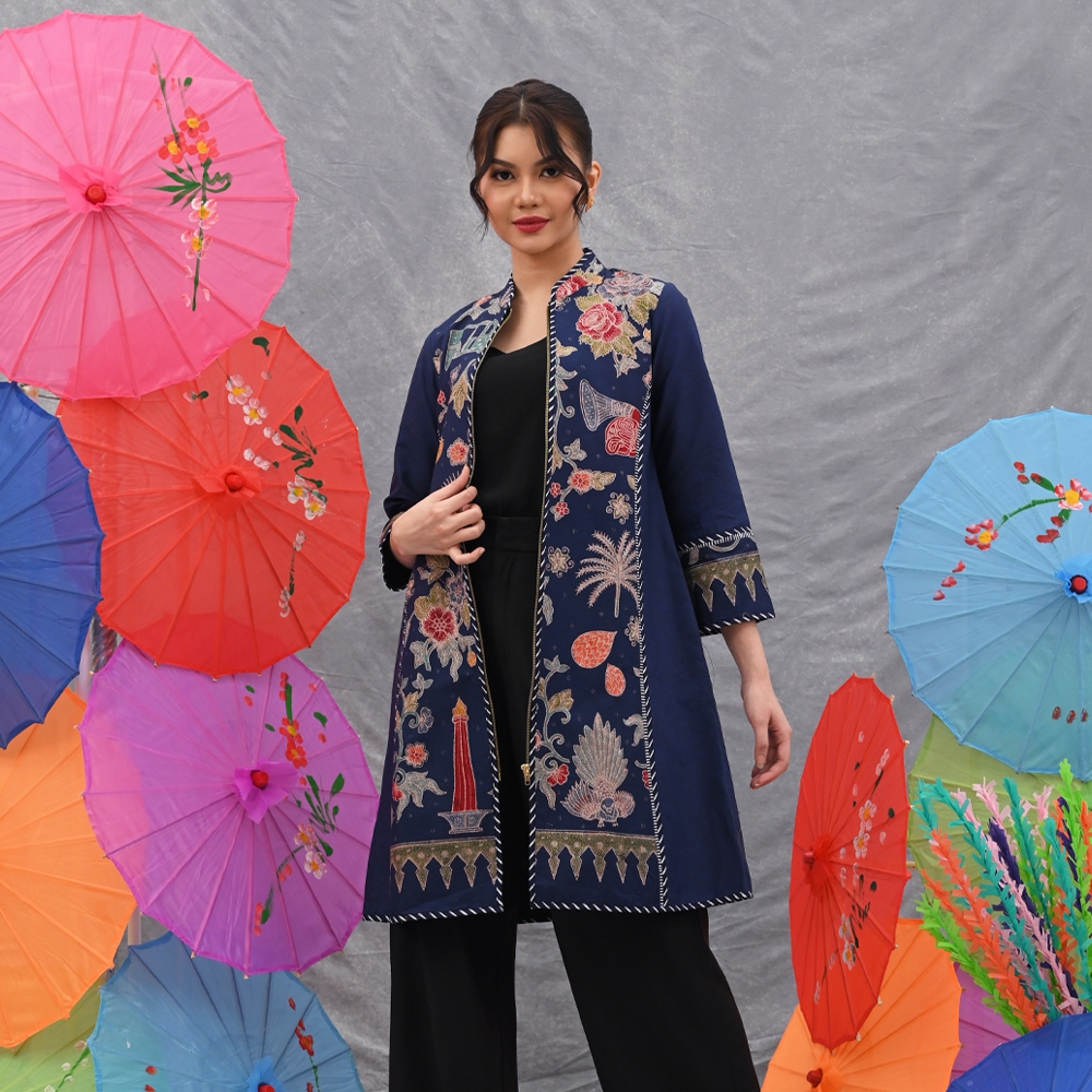 NONA RARA - Candra Encim Betawi Tunic T4186, modern women's tunic ...