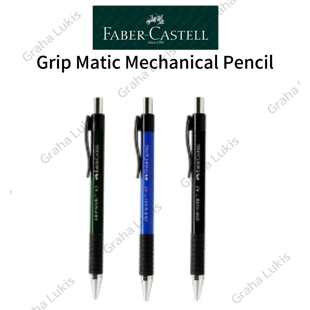 Faber Castell Grip Matic Mechanical Pencil 0.5mm | 0.5mm Mechanical ...